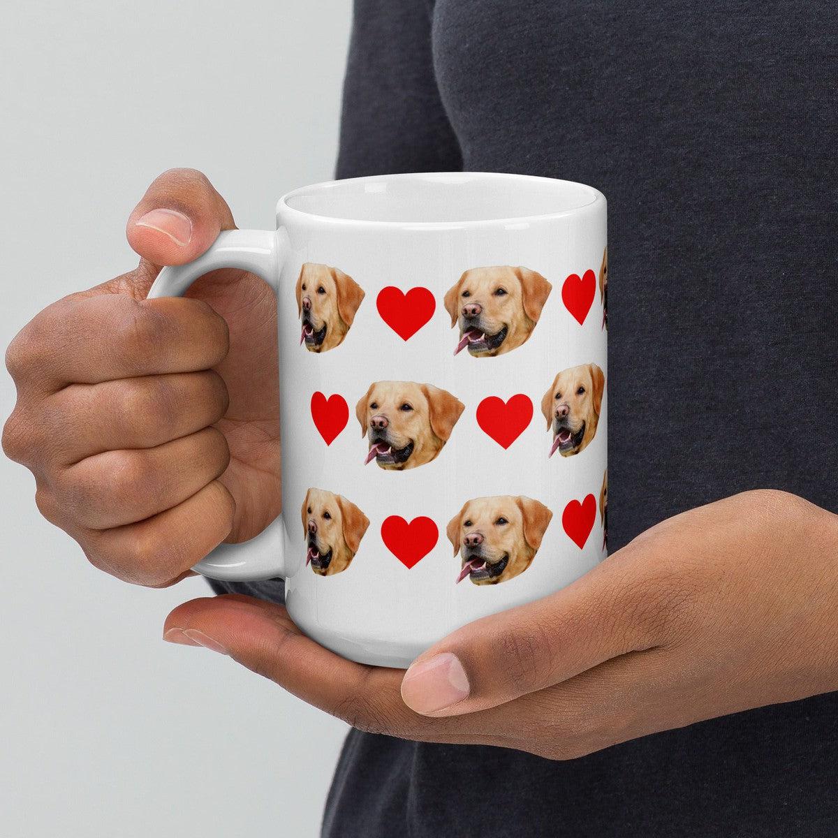 Custom Dog Face Mug – Zeek Creative Shop