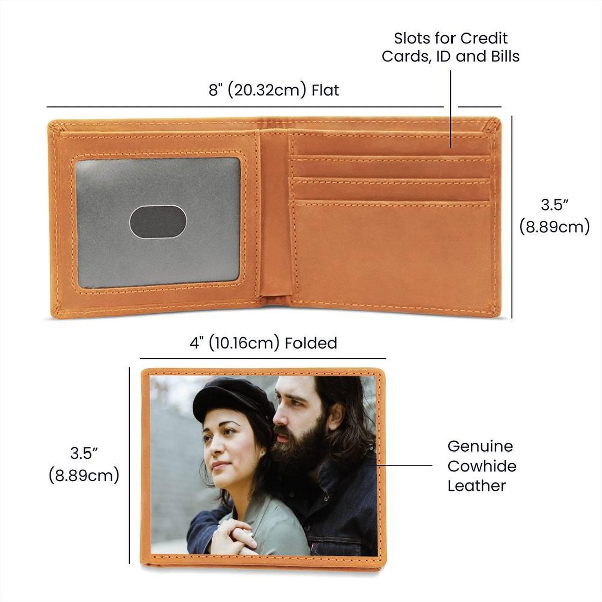 Custom Photo Wallet – Zeek Creative Shop