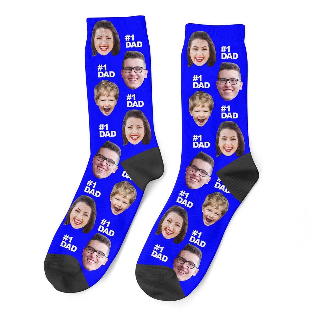 Custom #1 Dad Socks – Zeek Creative Shop