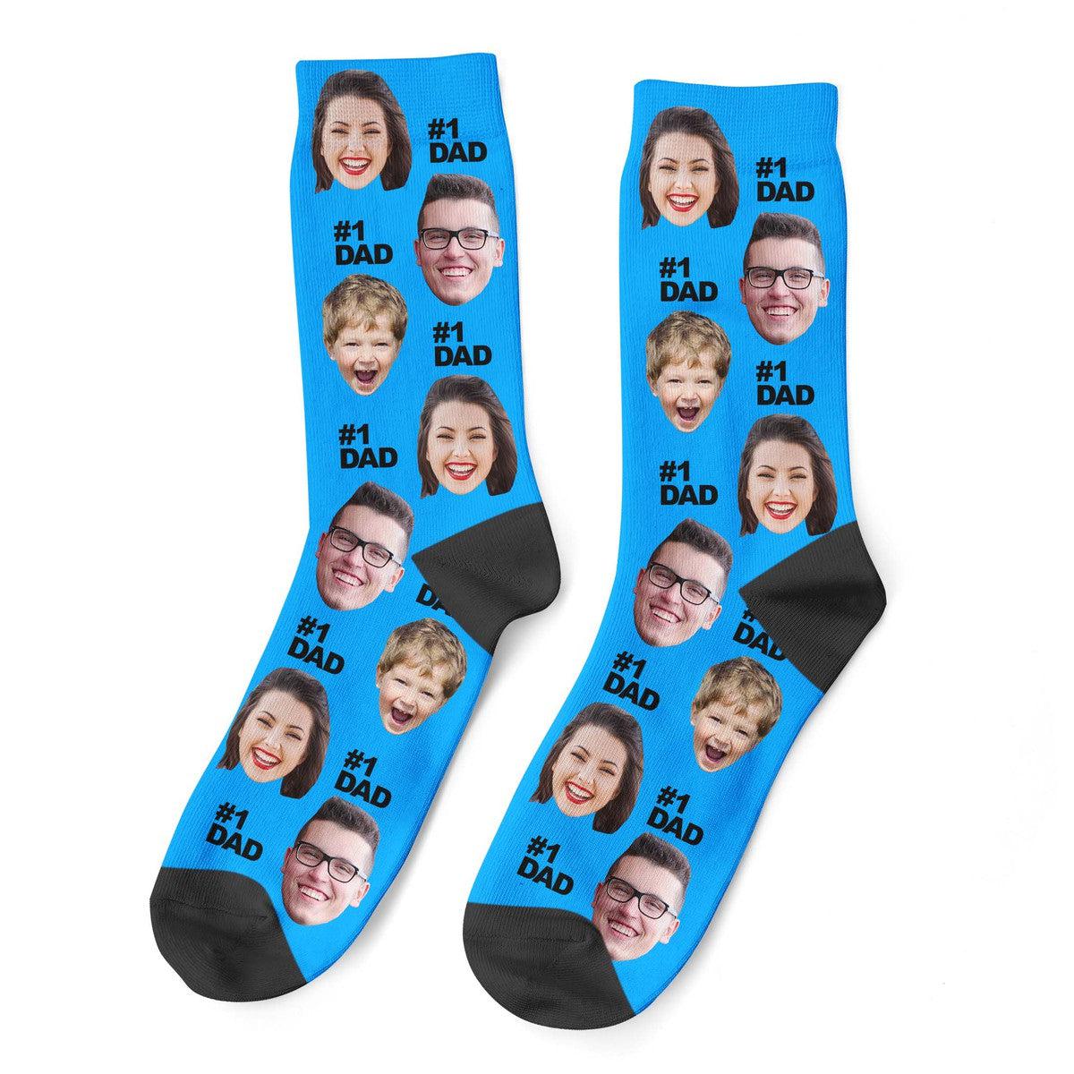 Custom #1 Dad Socks – Zeek Creative Shop